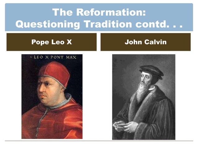 World History: Renaissance and Reformation | PPTX