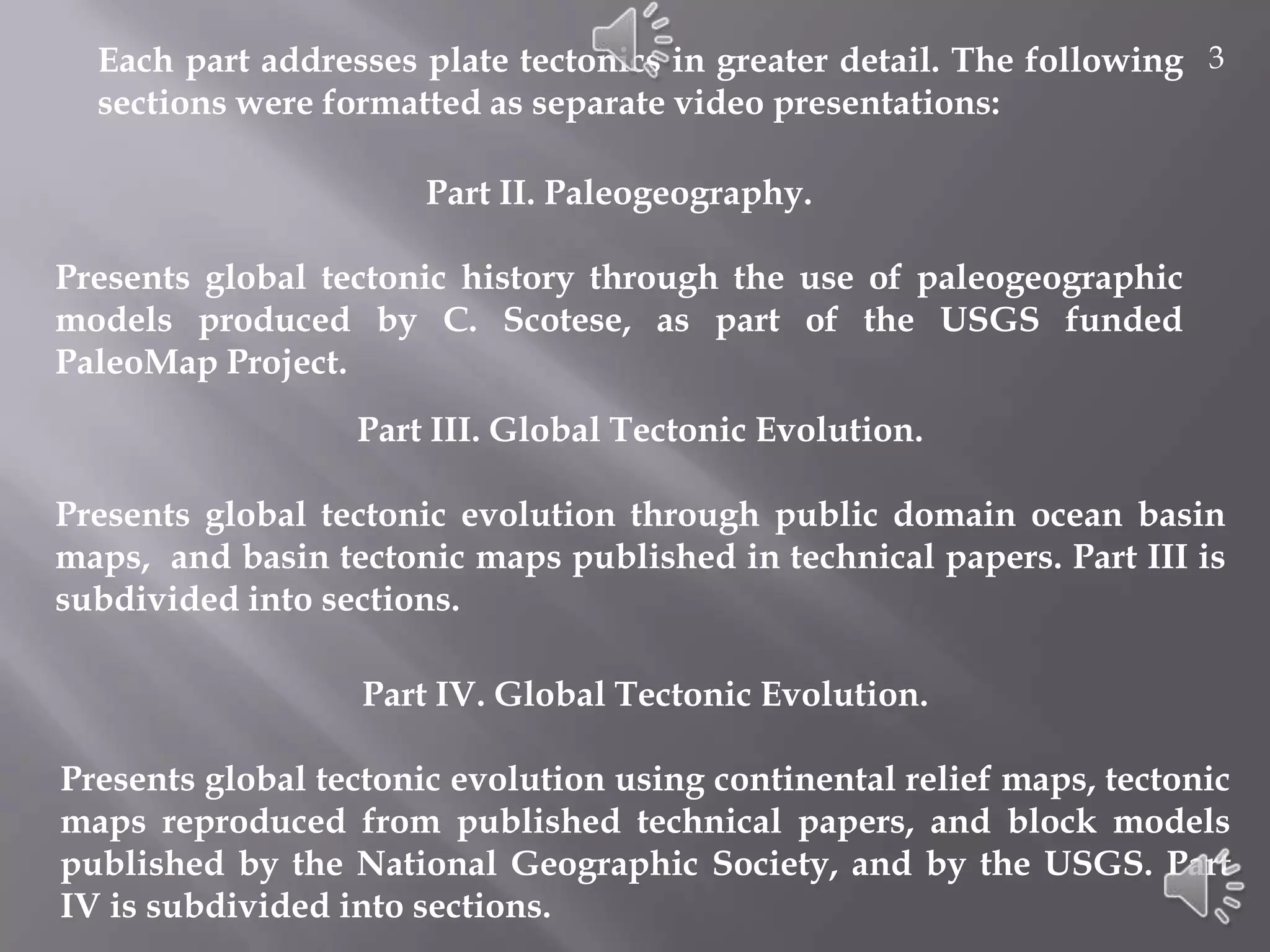 Part I. Plate Tectonics Theory | PPSX
