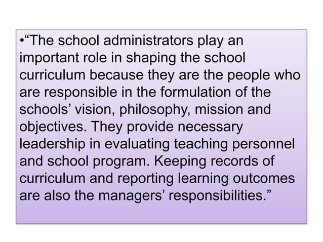 Implementing the Curriculum | PPTX | Professional School | Postgraduate ...