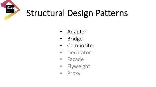 Software Design Patterns. Part I :: Structural Patterns