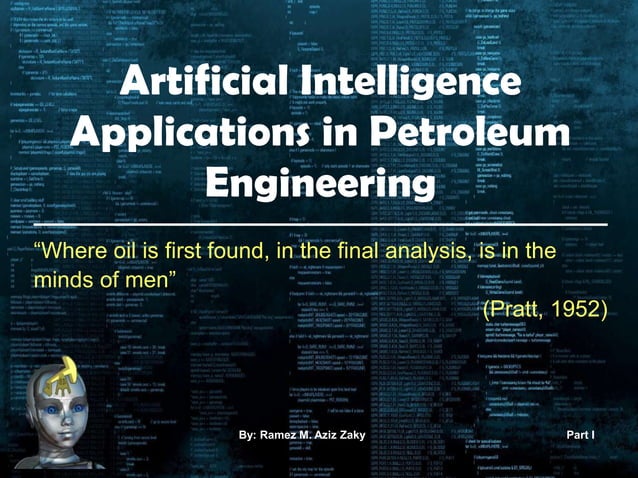 Artificial Intelligence Applications in Petroleum Engineering - Part I | PDF | Artificial ...