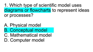 QUIZ 1 SCIENCE GRADE 7 MULTIPLE CHOICE AND IDENTIFICATION | PPTX
