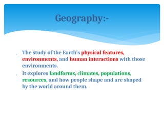 Part I - ch-1 GIS Lesson.pptx **introduction to geographic information ...