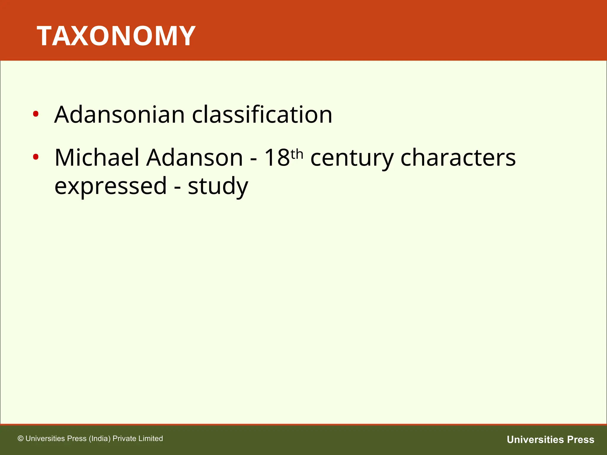 Part I - Chapter 1 - Introduction and Bacterial Taxonomy - File B.ppt