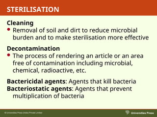 Part I - Chapter 3 - Sterilisation and Disinfection.ppt