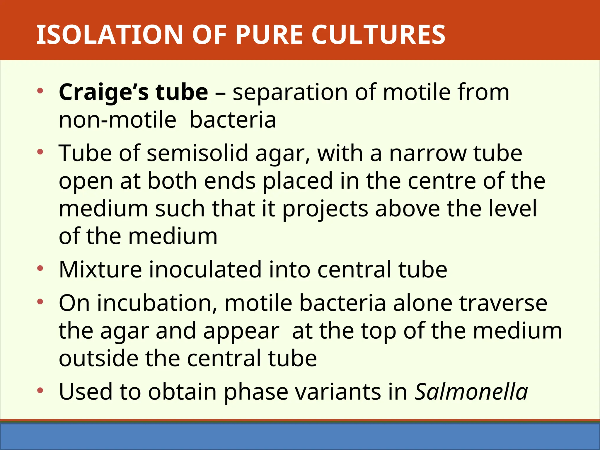 Part I - Chapter 5 - Culture Methods.ppt