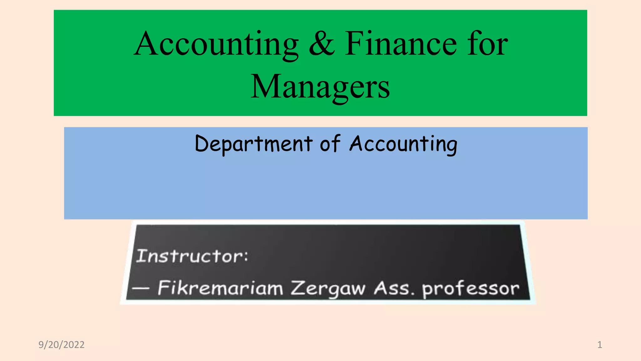 Part I - Financial Accounting.ppt | Stocks and Bonds | Personal Investing