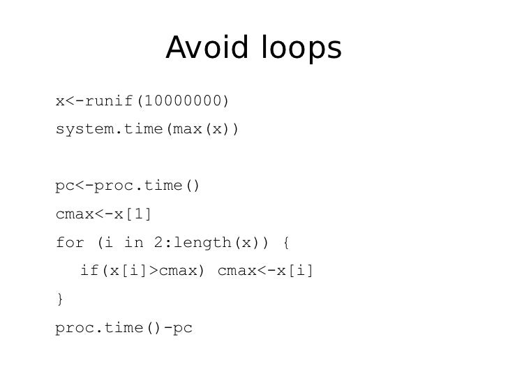 Introduction to R programming