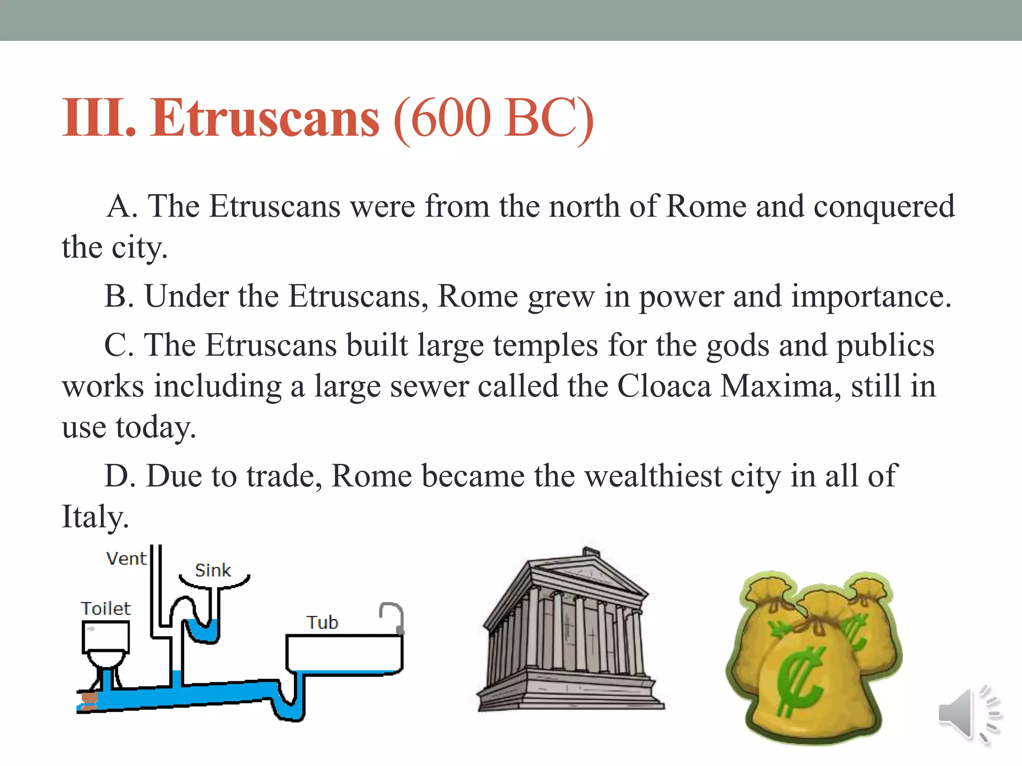 Part I Roman Monarchy (Pre-Roman Republic) Notes | PPTX | Geography ...