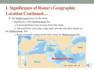 Part I Roman Monarchy (Pre-Roman Republic) Notes | PPTX | Geography ...