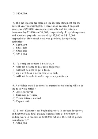Part I 20 Multiple choice questions @ 2.5 points each = 50 points.docx