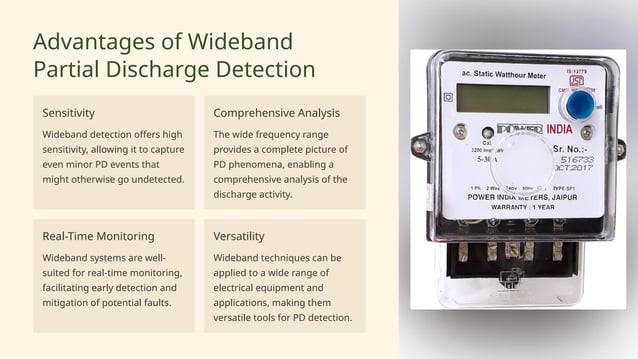 Partial Discharge Detection Partial Discharge Detection Partial Discharge Detection Ppt