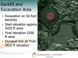 Partial Pit Backfill Alternative | PDF