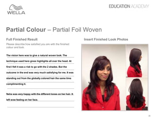 Partial color Portfolio | PPT