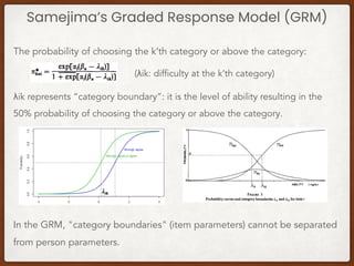 Partial Credit Model (PCM) | PDF