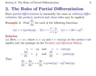 Partial diferential good | PPT
