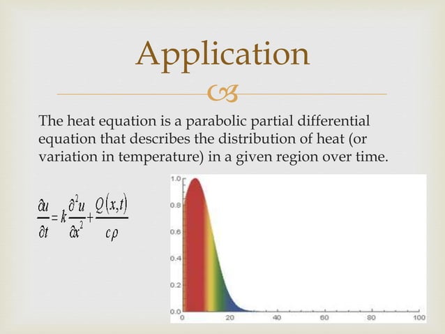 Partial differential equation & its application. | PPT | Free Download