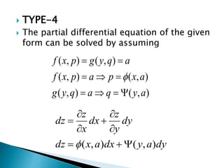 Partial differential equations | PPTX