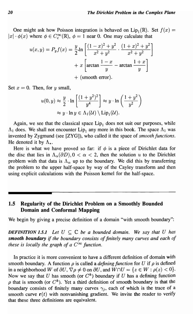 Partial differential equations and complex analysis | PDF