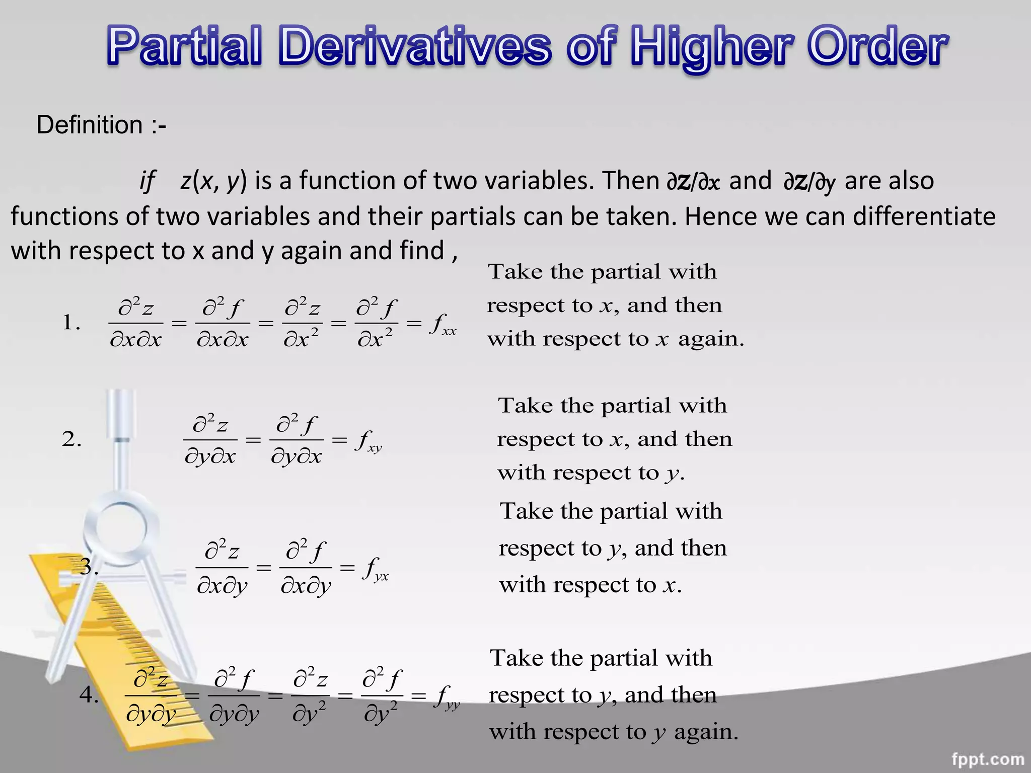 Partial differentiation B tech | PPTX