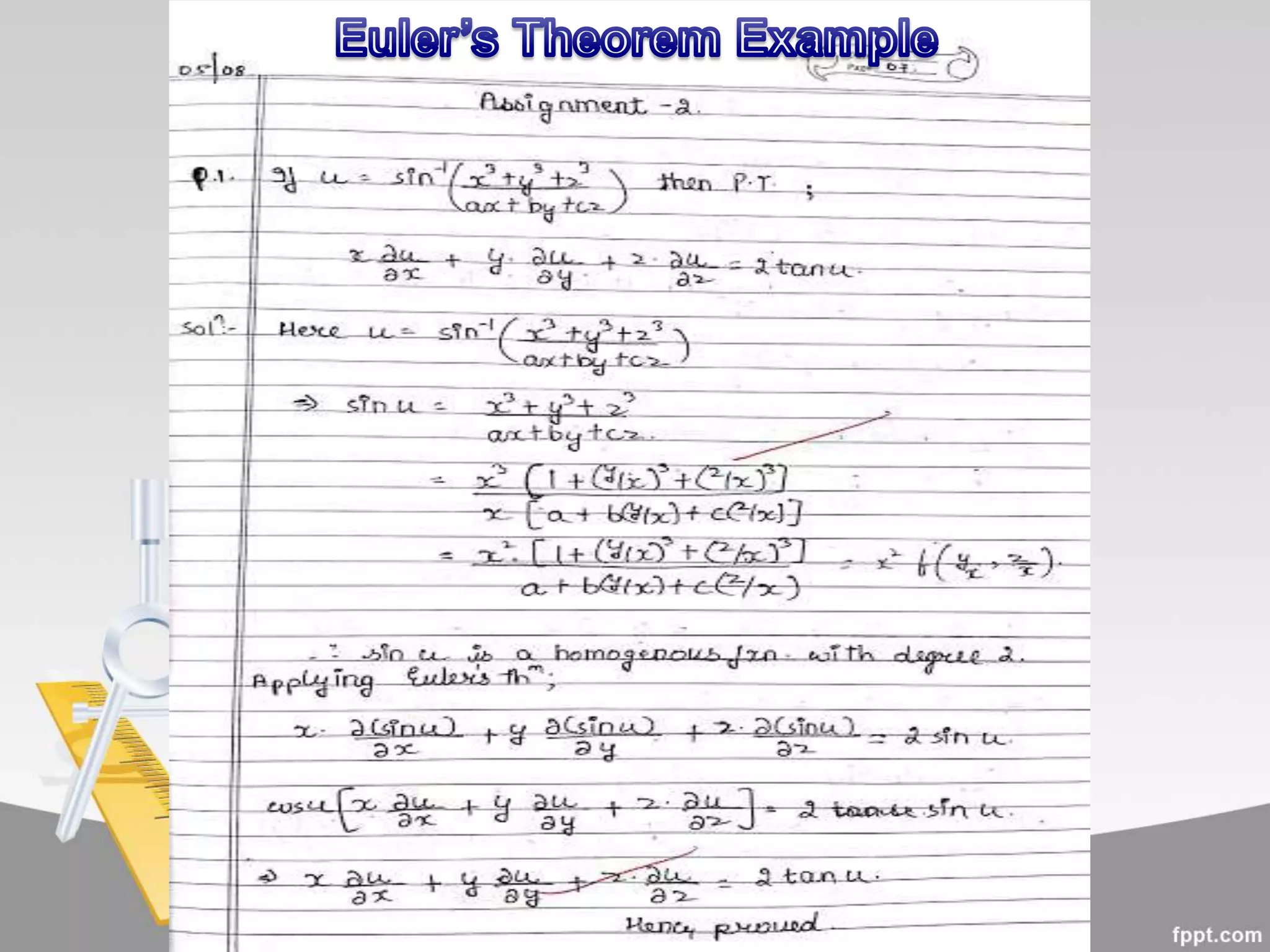 Partial differentiation B tech | PPTX