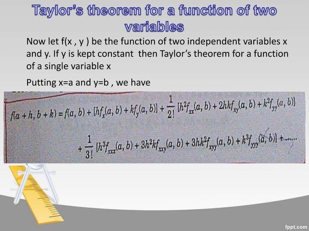 Partial differentiation B tech | PPTX