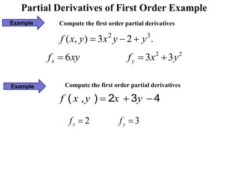 Partial Differentiation | PPTX