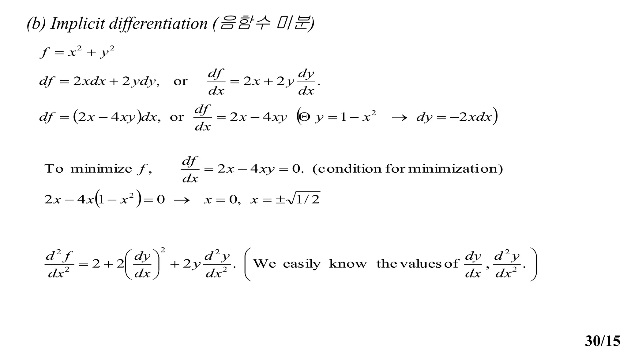 Partial differentiation ppt | PPT