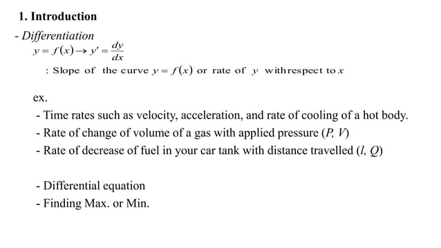 Partial differentiation ppt | PPT