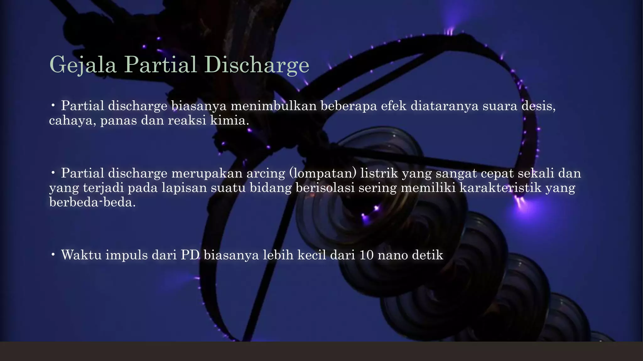 Partial discharge | PPTX