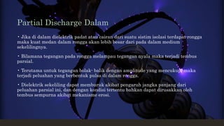 Partial discharge | PPTX