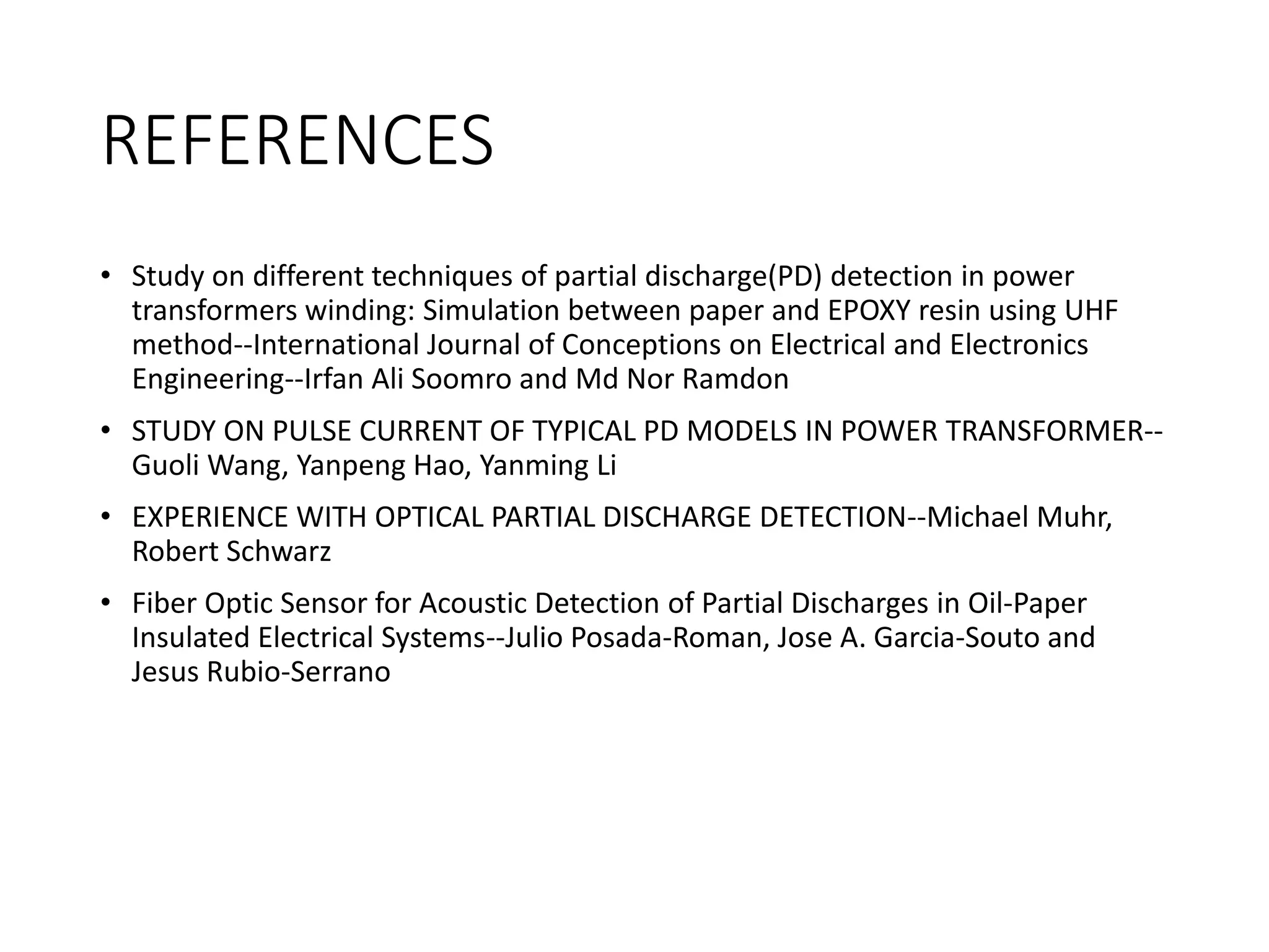 Partial discharge testing | PPTX