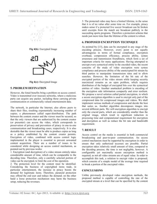 Partial encryption of compresed video | PDF | Video Software | Computer Software and Applications