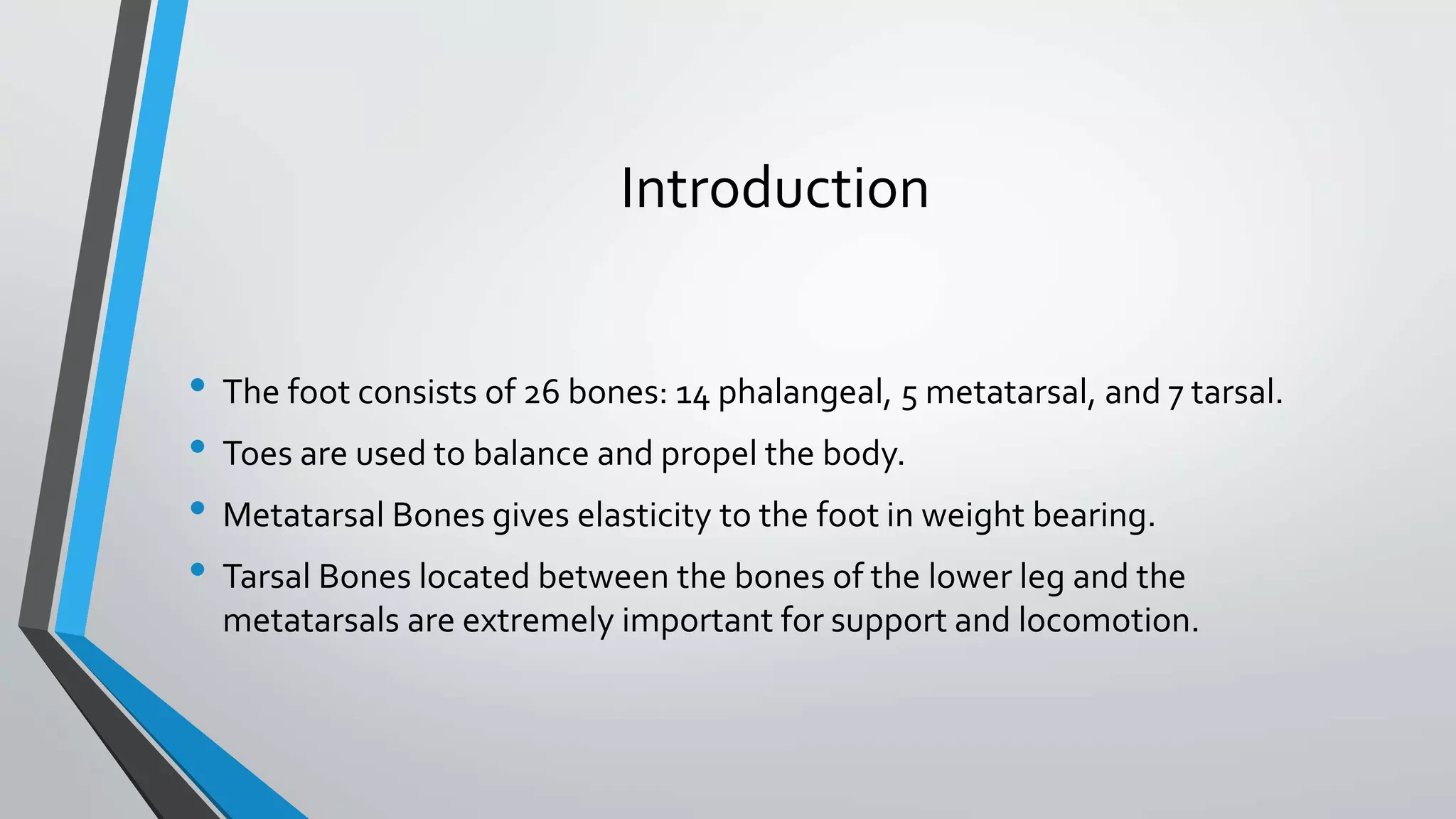 Prosthetic Management of Different Types of Partial Foot Amputation | PPTX