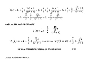 partial fraction expansion (foster first form) | PDF