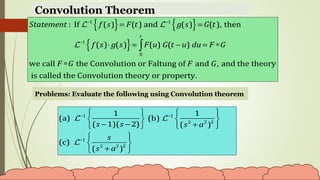 Partial fraction Laplace transformation Engineering Mathematics | PPTX | Physics | Science