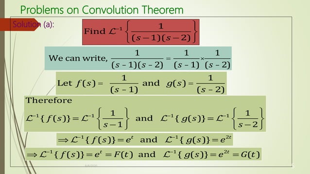 Partial fraction Laplace transformation Engineering Mathematics | PPTX ...