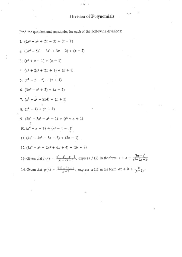 Partial fractions | PDF
