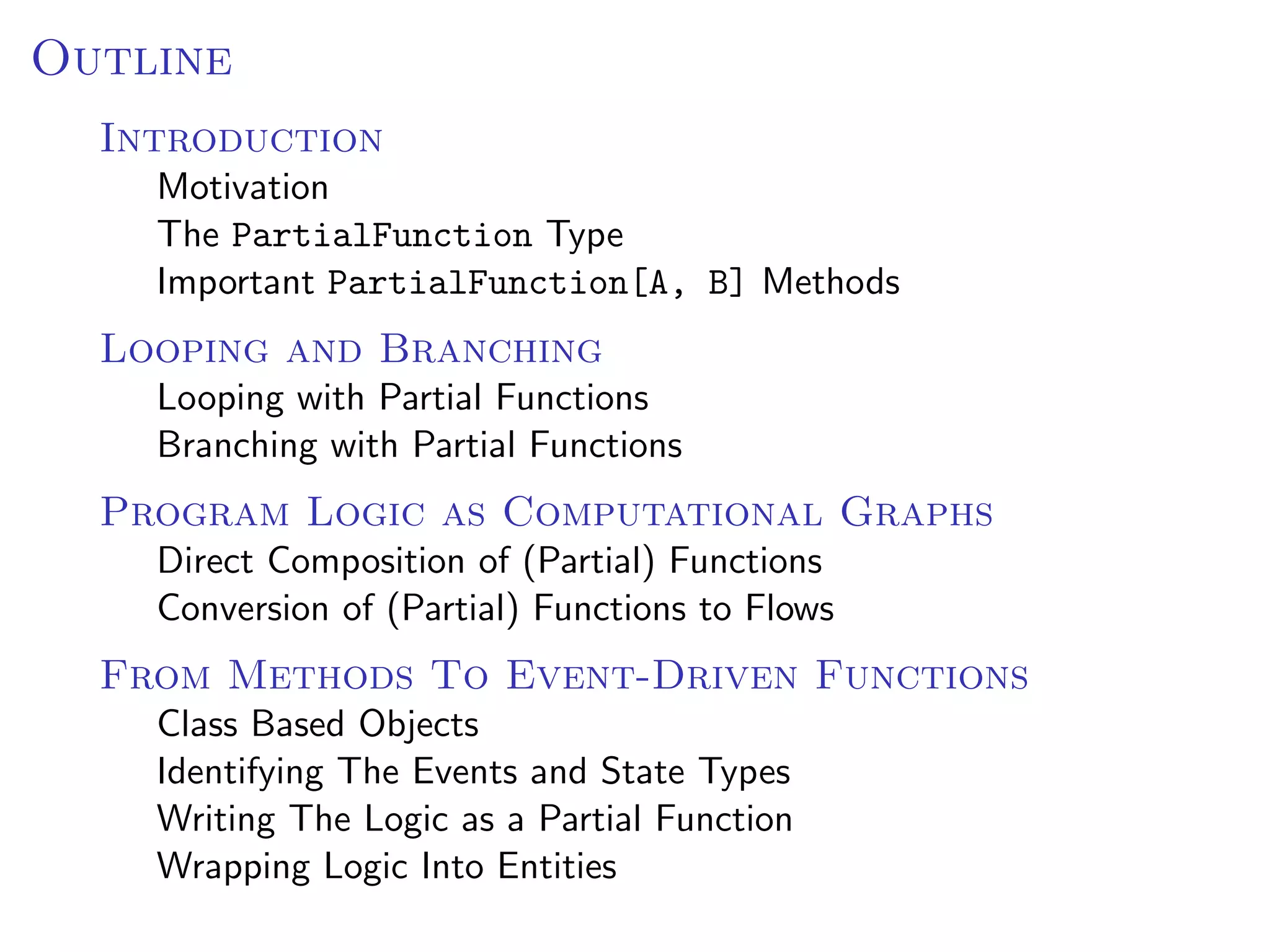 Partial Functions In Scala | PPT