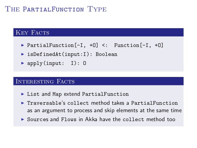 Partial Functions In Scala