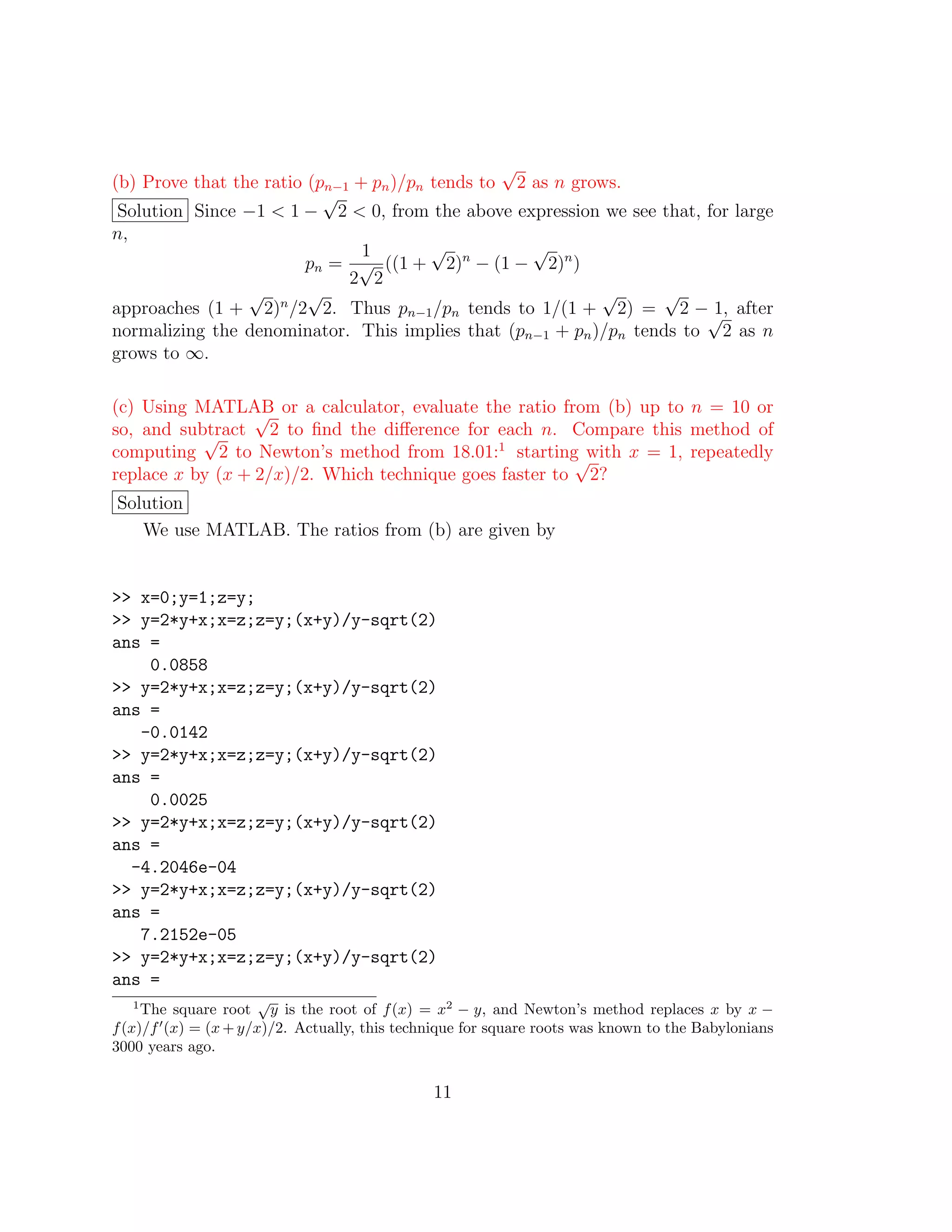 Partial midterm set7 soln linear algebra | PDF