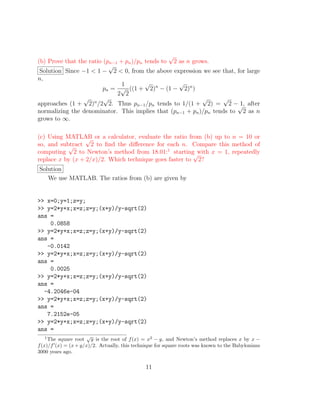Partial midterm set7 soln linear algebra | PDF
