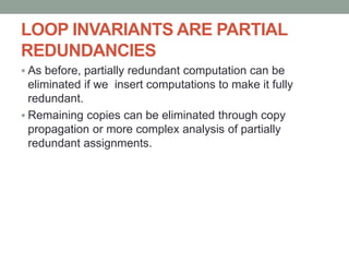 Partial redundancy elimination | PPTX