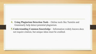 Avoiding Plagiarism and Mastering APA 7th Edition Citation with ...
