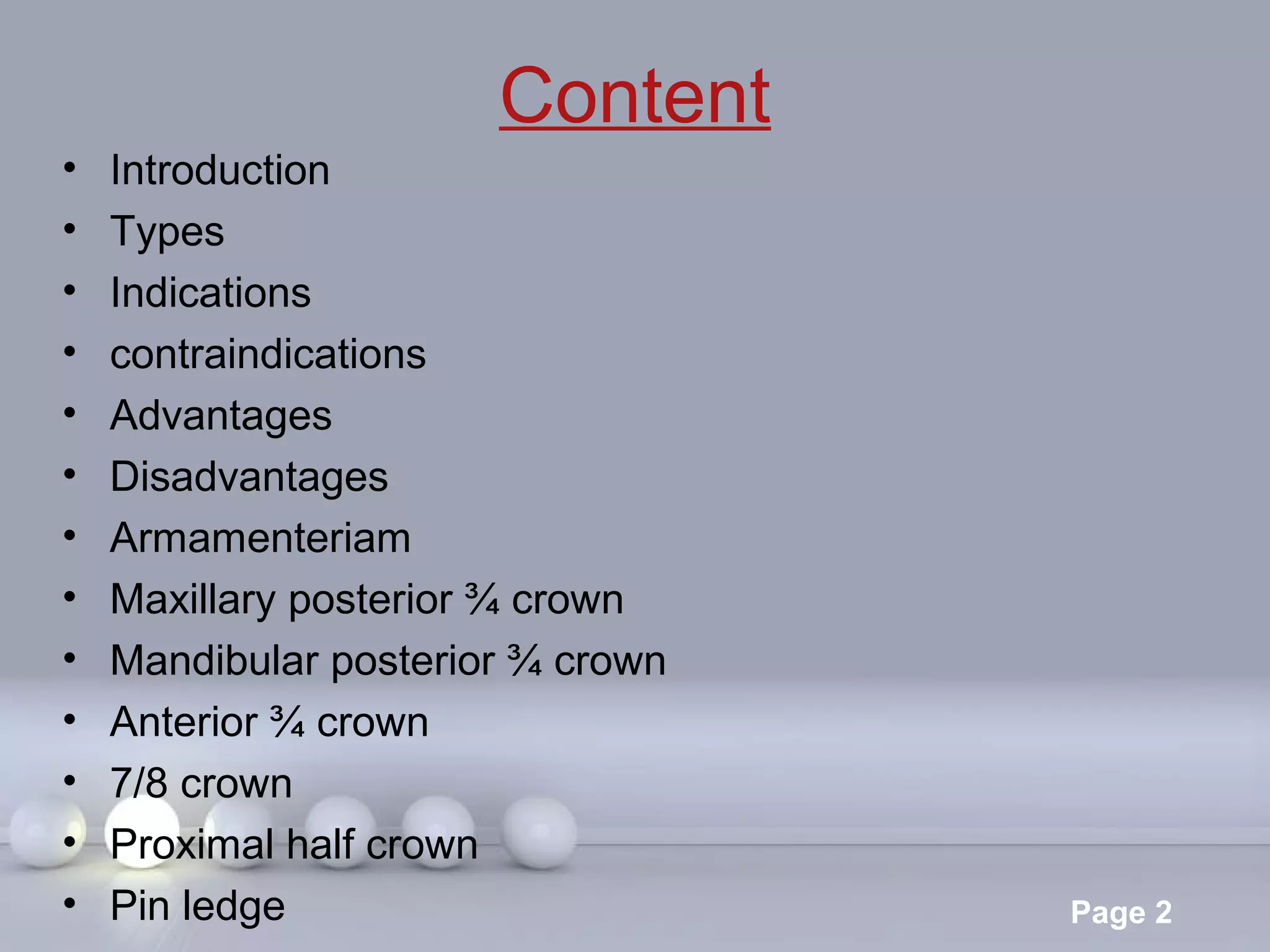 Dr Saransh Malot Partial veneer presentation preparation and ...
