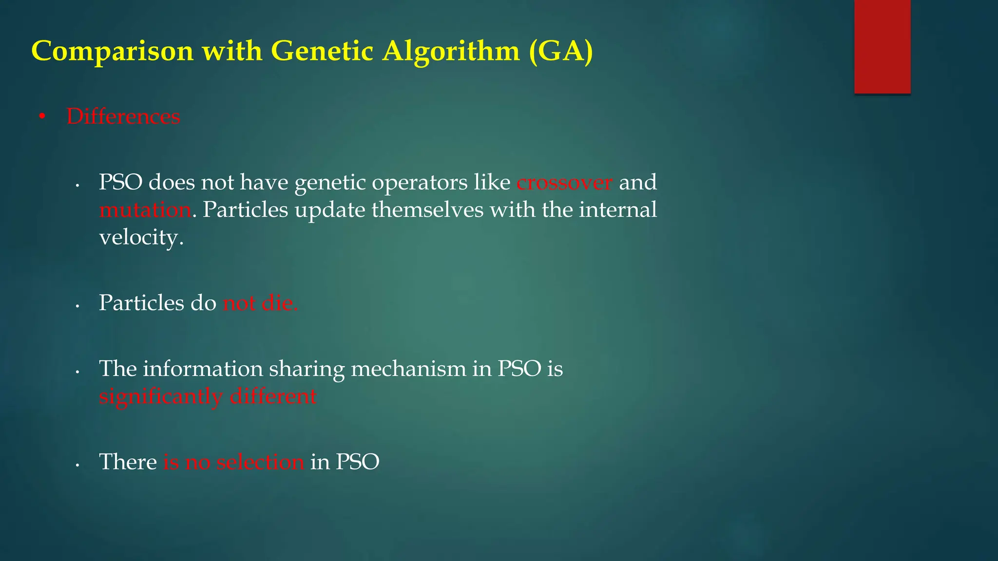 Partical Swarm Optimization Pso Pptx