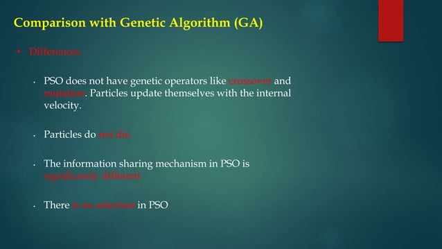 Partical Swarm Optimization Psopptx