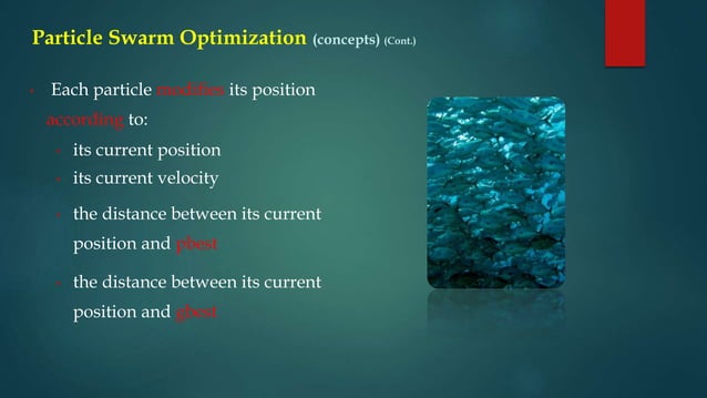 Partical Swarm Optimization Pso Pptx