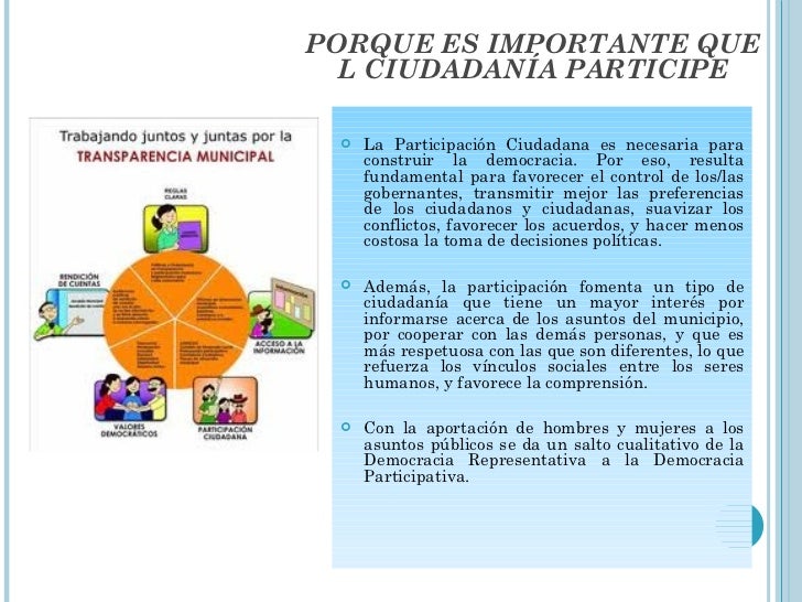 PARTICIPACION CIUDADANA