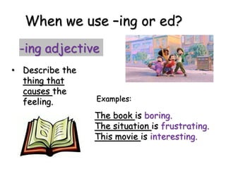 Participal Adjectives | PPTX